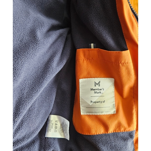 Member's Mark | Jackets & Coats | Members Mark Fleece Jacket In Navy ...
